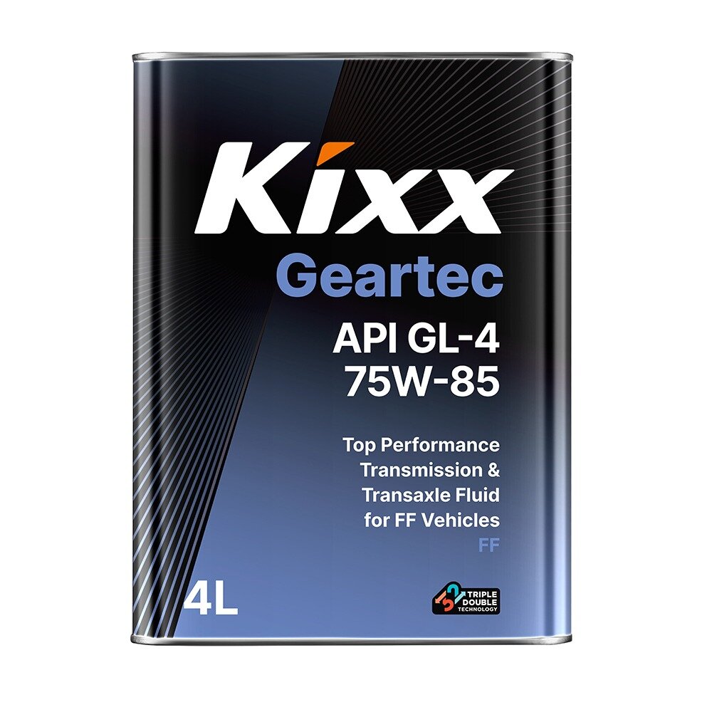 Масло трансмиссионное KIXX GEARTEC FF GL-4 75W85 4 л L271744TE1/L271744TR1