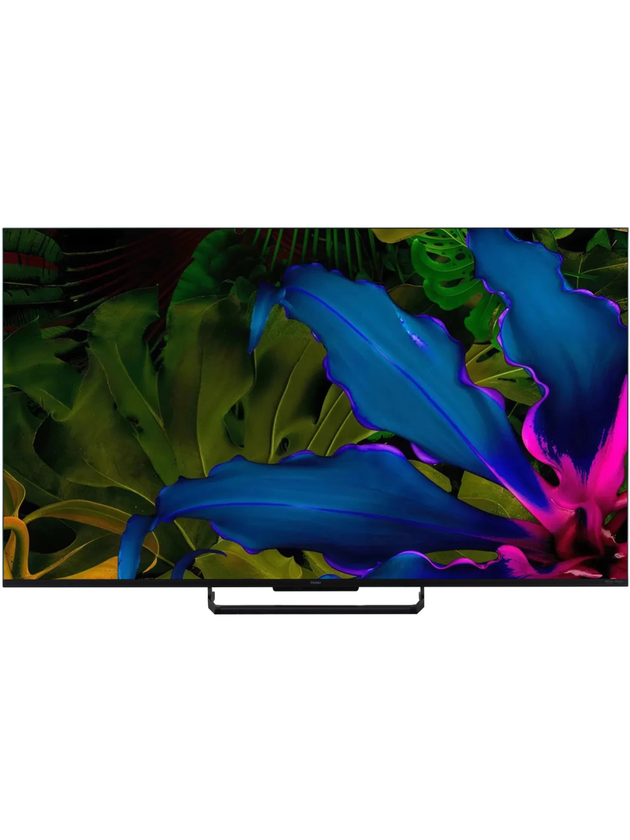 Телевизор Haier Smart TV S6 55" HQLED, 4K Ultra HD, серый, смарт ТВ, Android TV
