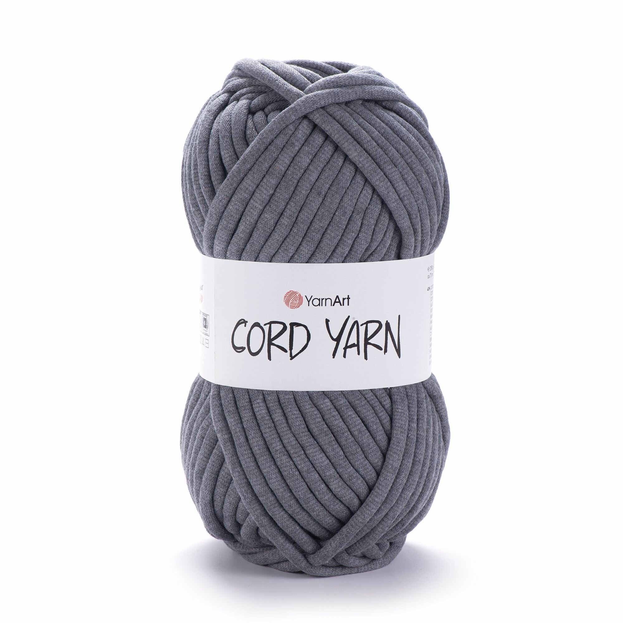 Пряжа YarnArt Cord Yarn 774 (2 мотка по 250г/73м) стальной