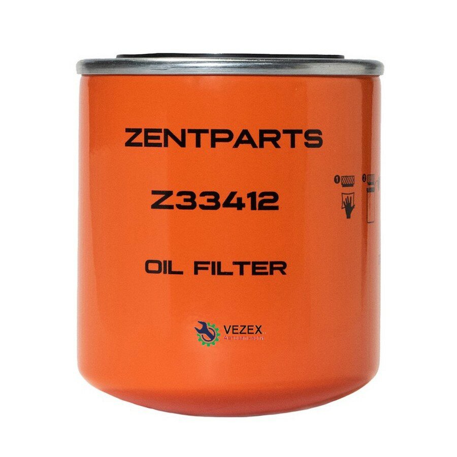 ZENTPARTS Z33412 фильтр масляный!\ Scania GR801/GRS890/890R
