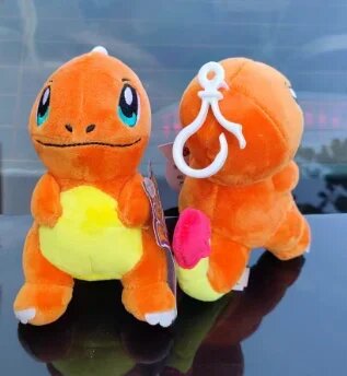 Pokemon Squirtle Charmander Пикачу gengar плюшевая кукла 12 см кулон мягкая бульбазавр кулон брелок плюшевая подарочная игрушка