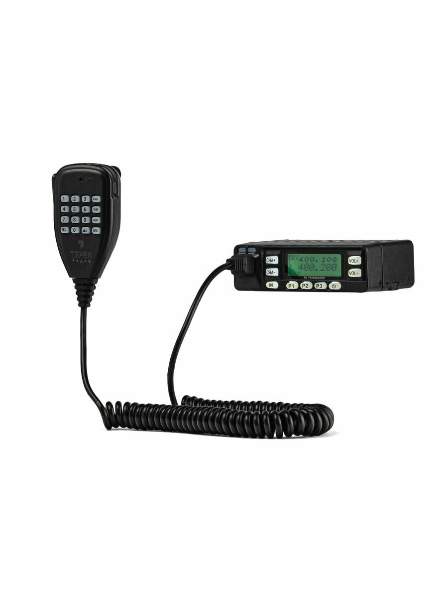 Двухдиапазонная рация в авто Терек РМ-302Т VHF/UHF 23Вт