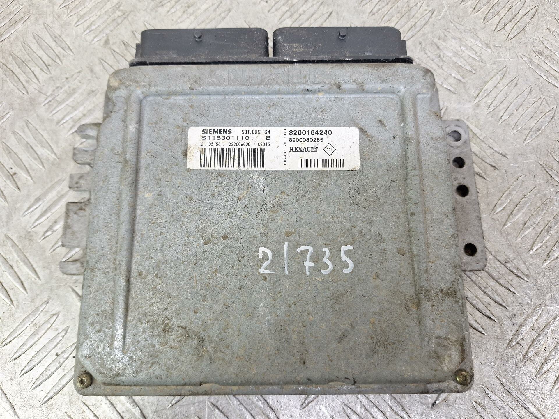 Блок управления двигателем Renault Megane рест. (1999 - 2003) 8200164240