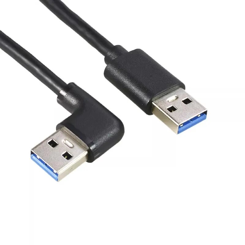 USB 3.0 кабель 0.5м, угловой Straight to Left