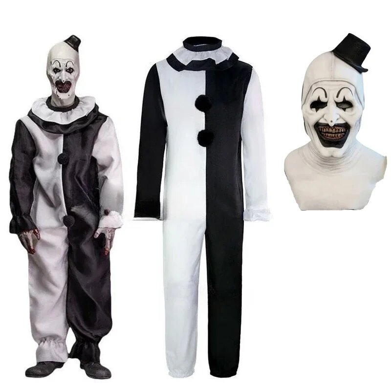 Костюм клоун Art The Clown Movie Terrified 2 S, Costume and mask A