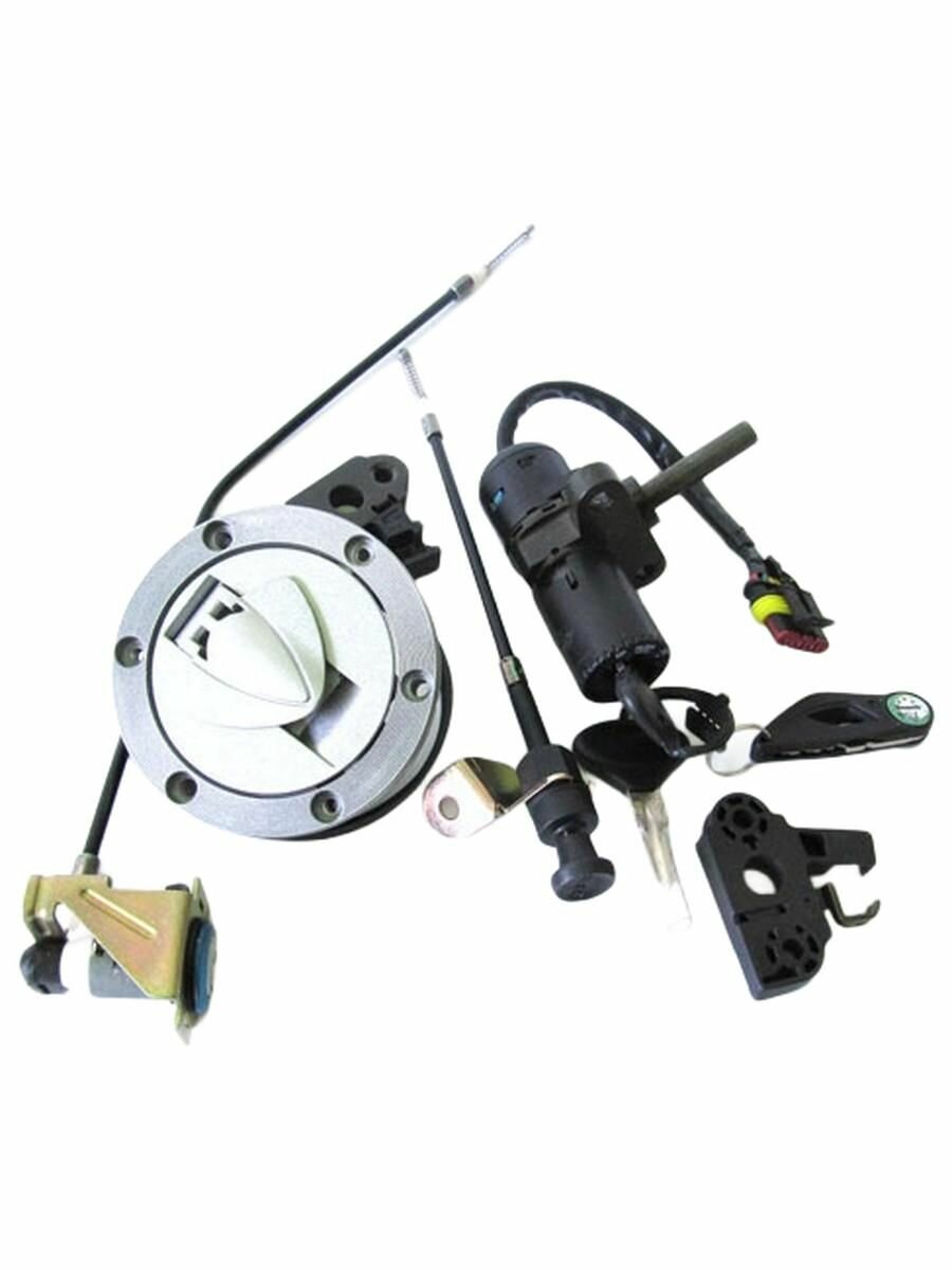 Замок зажигания, комплект, мотоцикл STELS 600 Benelli, 88000P250002 (item:250)