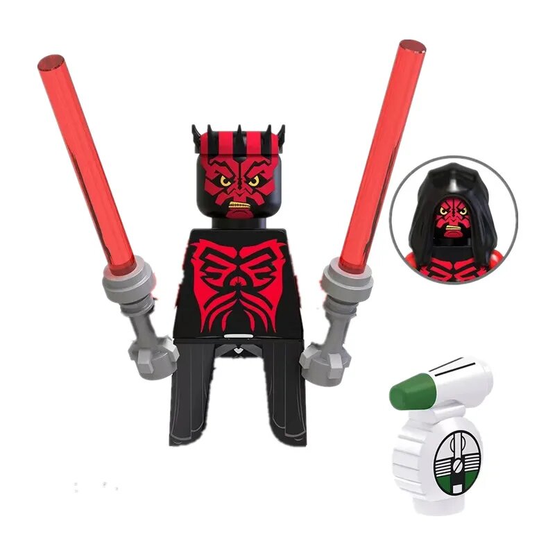 Дейр Сидиус, LEGO Star Wars, красный, 8023