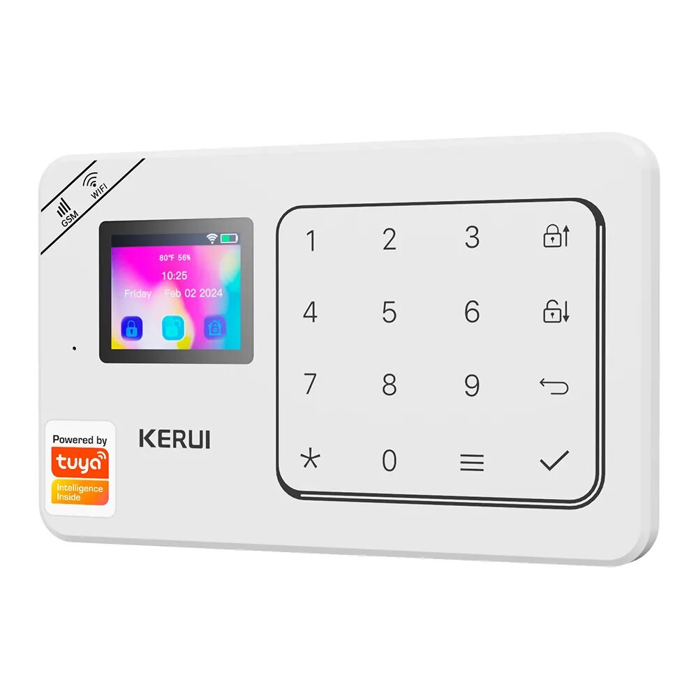 KERUI New W181 WiFi Tuya APP Беспроводная домашняя охранная сигнализация охранная система хост сигнализации