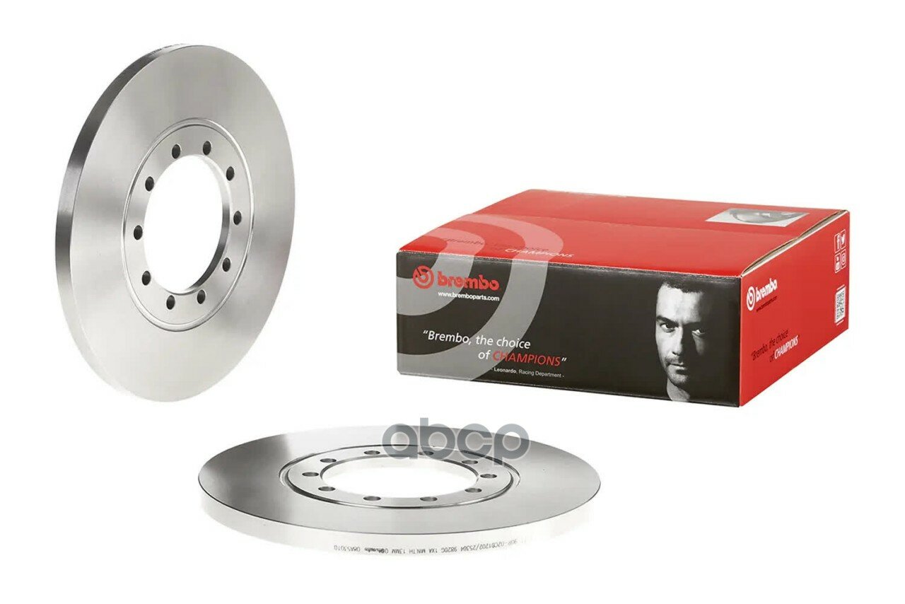 Тормозной диск задний (не вент) Ford Transit 22 Brembo арт. 08A53010