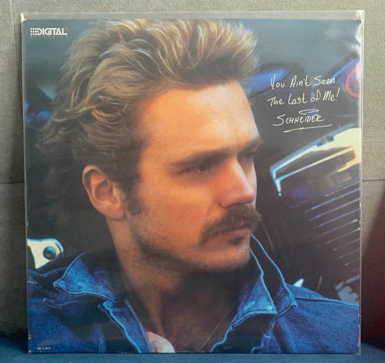 John Schneider - You Ain't Seen The Last Of Me , Виниловая пластинка LP, NM/NM