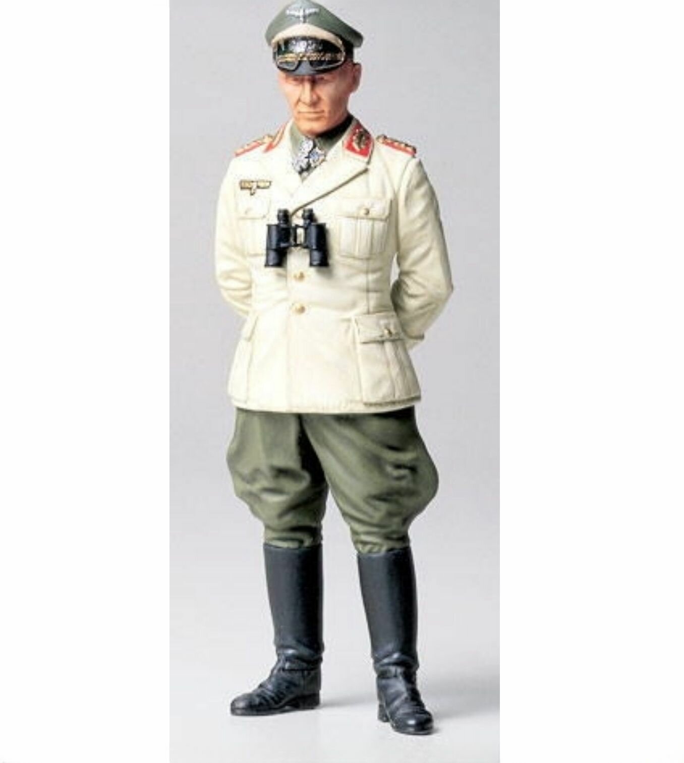 Tamiya 36305 1/16 Feldmarchall Rommel (Немецкий Африканский Корпус) Пластиковые модели солдат