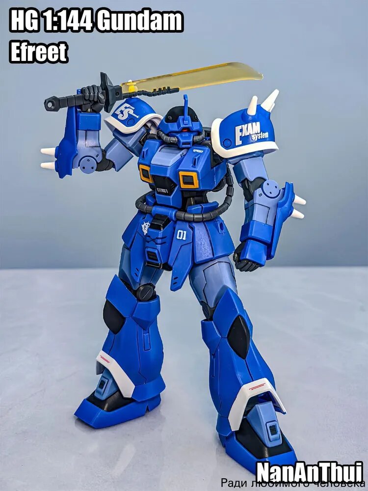 Сборная Игрушечная фигурка модель HG 1:144 Gundam Efreet, Высококачественная модель