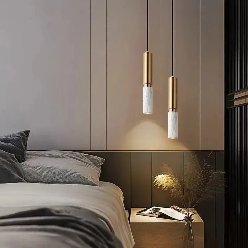 Люстра, LED, Арт-деко, натуральный камень, металл, золотой, белый, 3000К, 5 кв. м, 1 лампа — фото 1