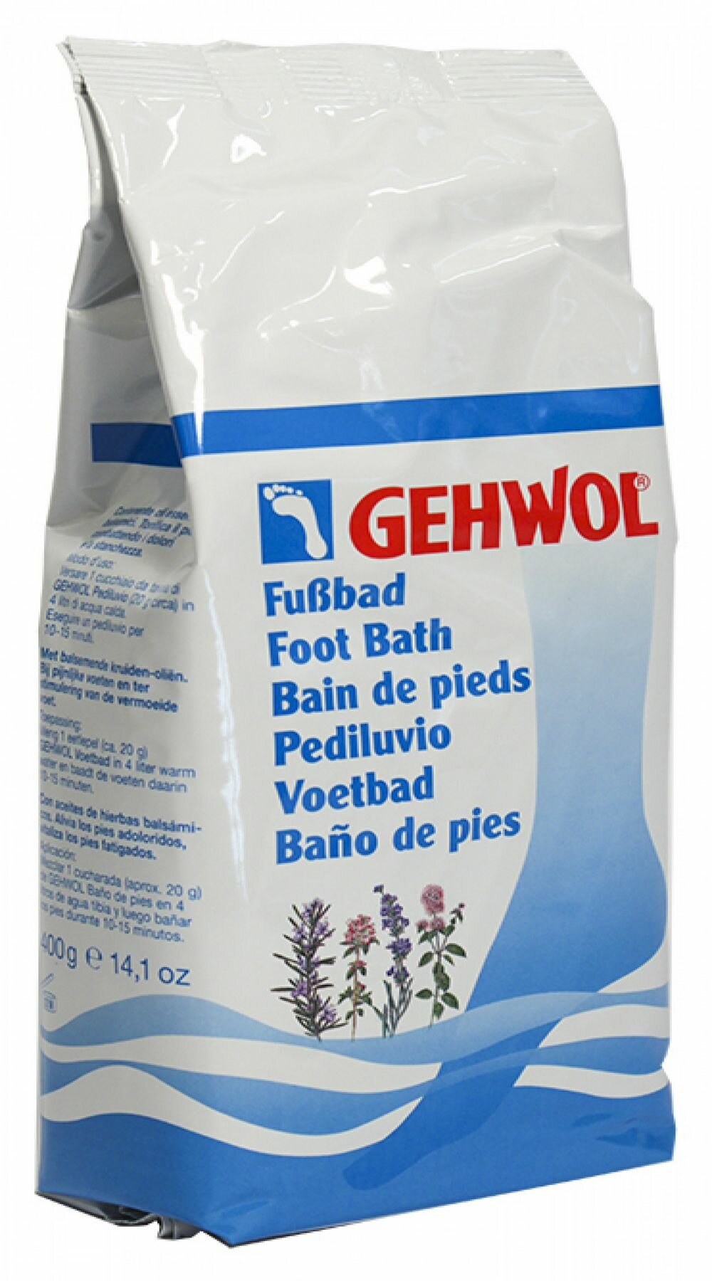 Gehwol - Foot Bath Ванна для ног смягчает натоптыши и мозоли 400 гр