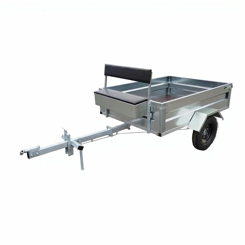 Прицеп-телега АЯКС-500, для мотоблоков и квадроциклов, 5220 Вт