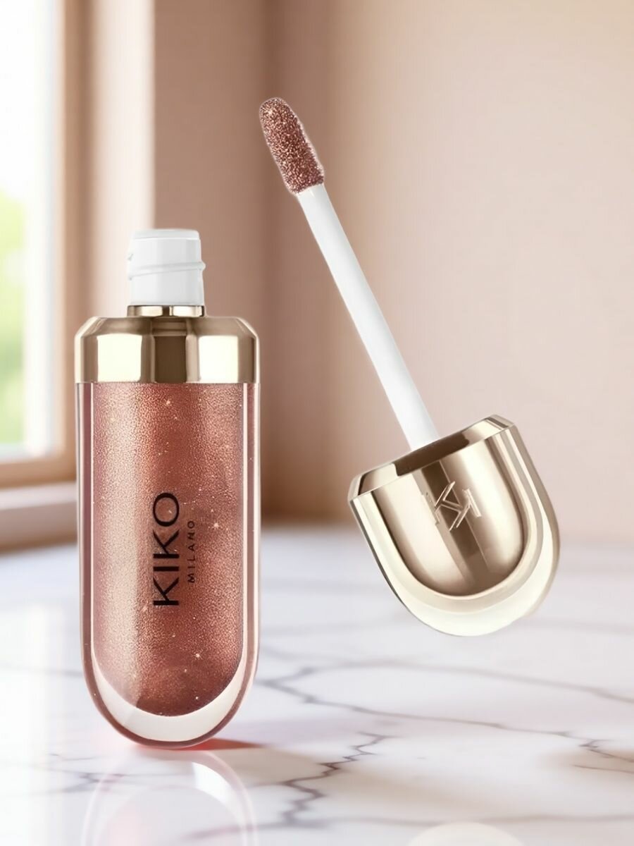 Блеск Для Губ Глянцевый Увлажняющий, Без Липкости. Питание, Защита И Уход, Трехмерный Эффект 3D, Увеличивает Объем, Гладкий Глянец, Комфортное Увлажнение. 45 Enchanting Rosewood.