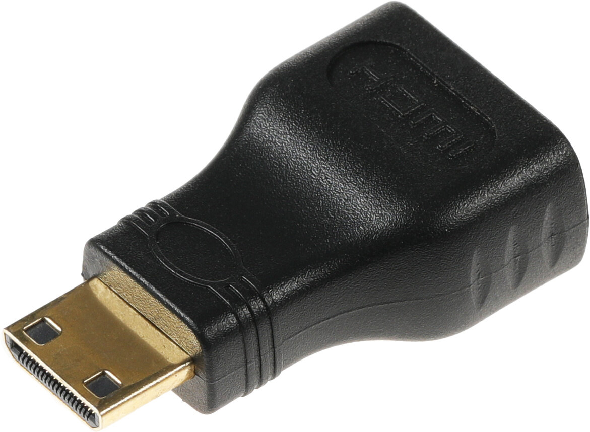 Адаптер-переходник аудио-видео, HDMI f - Mini HDMI m