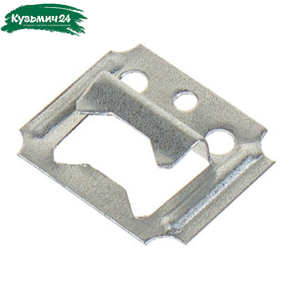 Крепеж для вагонки и панелей Кляймер № 4, в упаковке 100 штук, 2 уп.