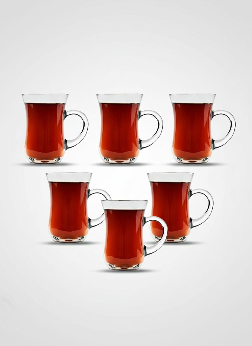 Стаканы армуды для чая 6шт 145мл Pasabahce