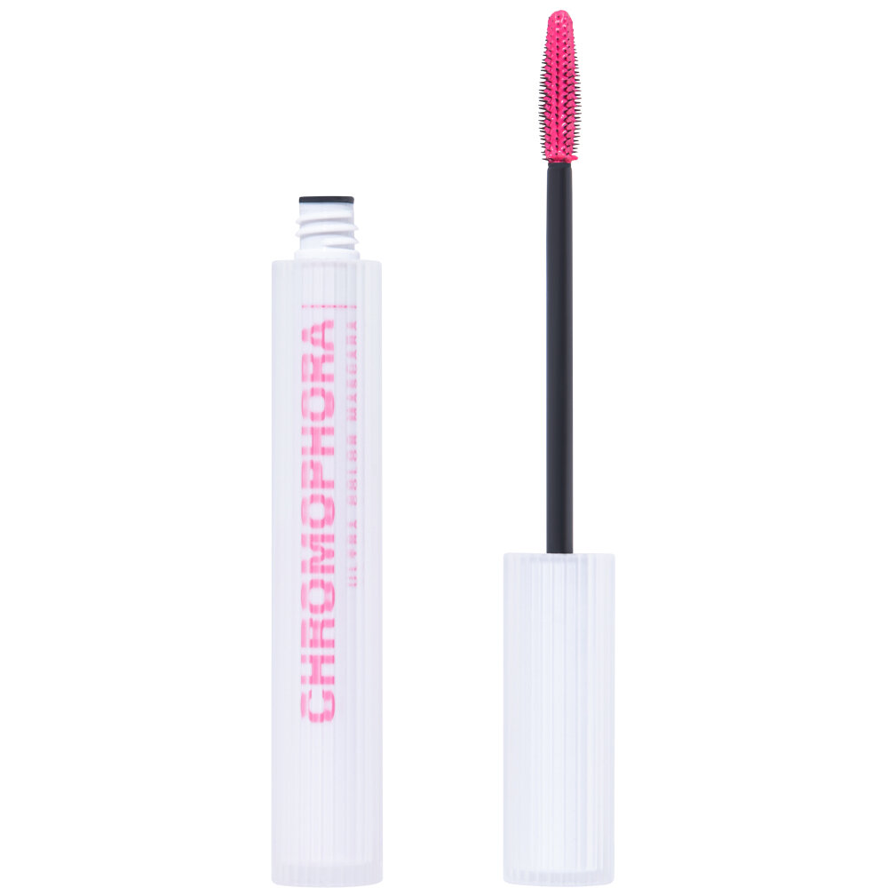 Тушь для ресниц Influence Beauty Chromophora, цветная, ультраяркая, стойкая, тон: 04 розовый, 6.5мл