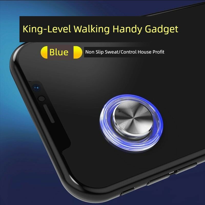 Электролакированный мобильный игровой геймпад с присоской и 3-пальцевыми направляющими кнопками для PUBG и Honor of