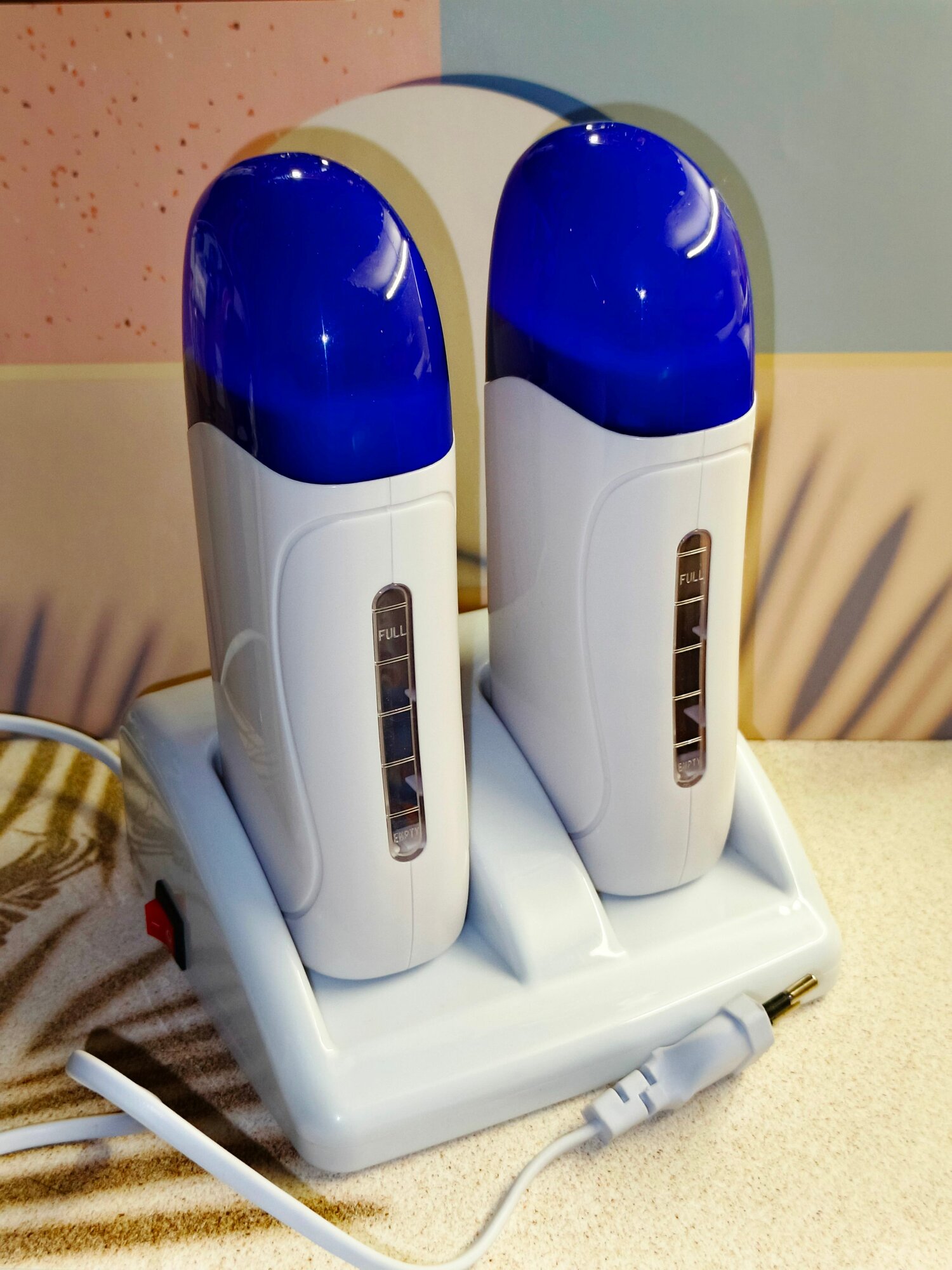 Воскоплав на два картриджа с базой