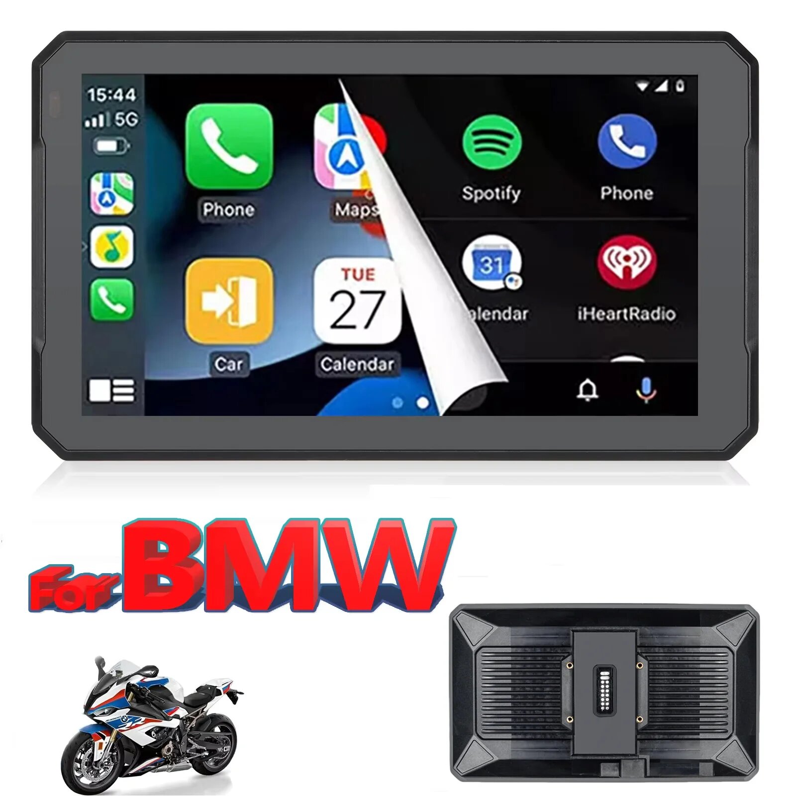 Android Auto для BMW Motorcycle Carplay M1000 XR R1200GS R1250GS S1000XR S1000RR R1300GS Беспроводная навигация 7-дюймовый