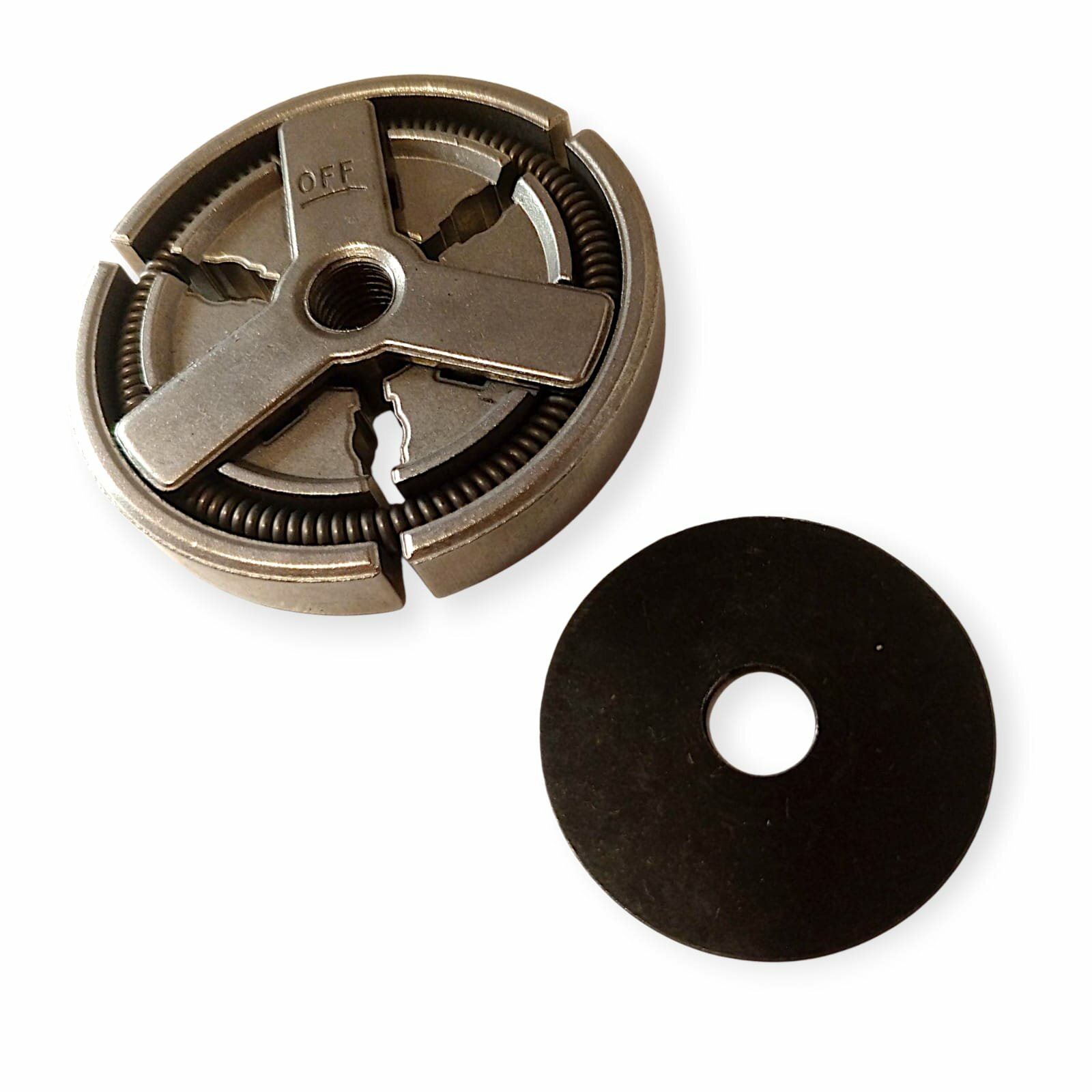 Комплект: Сцепление с шайбой для китайской бензопилы 45-52 см3 4500-5200 см3