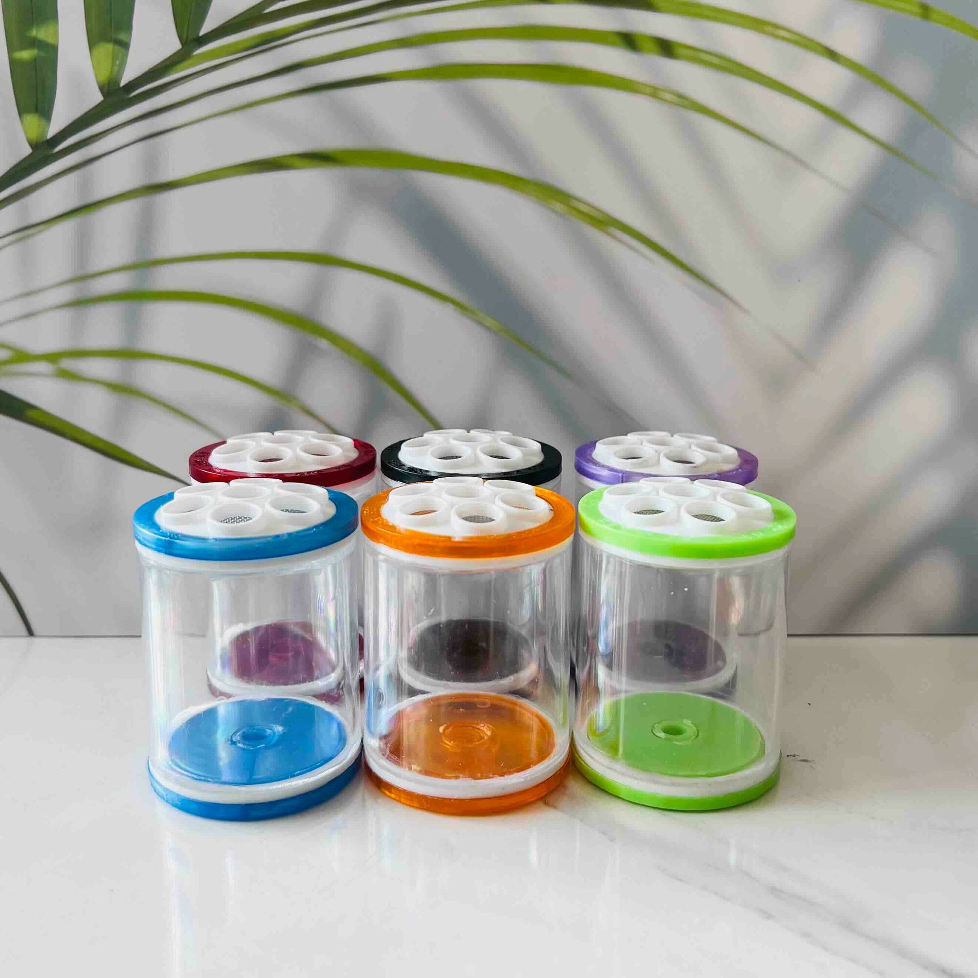 Прозрачная пластиковая клетка для сверчков с 7-отверстиями для разведения насекомых, зимнее использование, 1 комплект