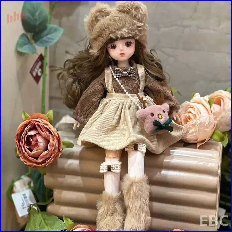 Кукла с аксессуарами, высота 31 см, коричневый цвет, кукла для девочки