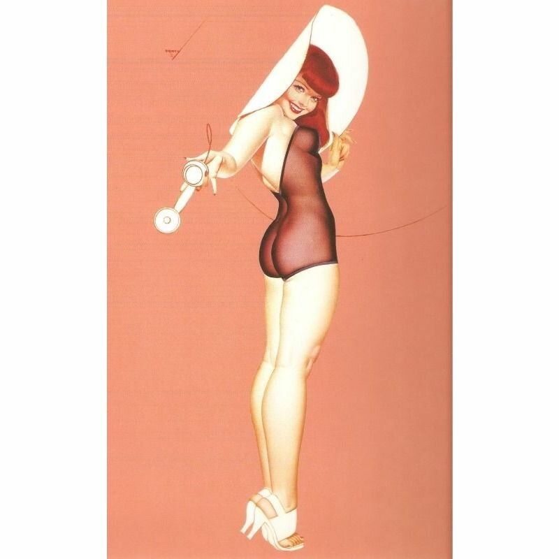 Постер для интерьера, Пинап девушки - Pin up girls, 30х20см.