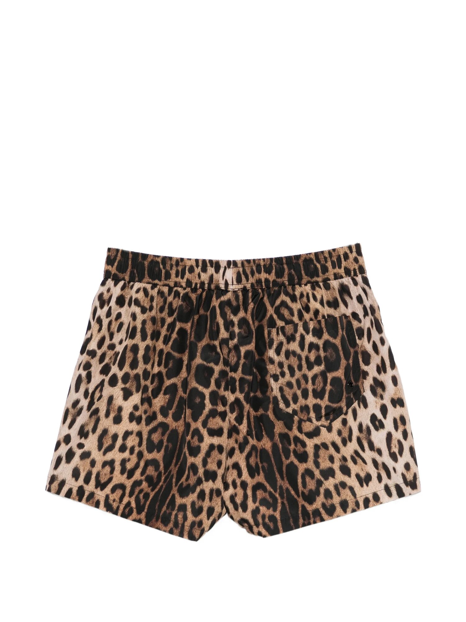 Шорты для плавания MOSCHINO Leopard-print swim shorts, размер L, разноцветный — фото 1