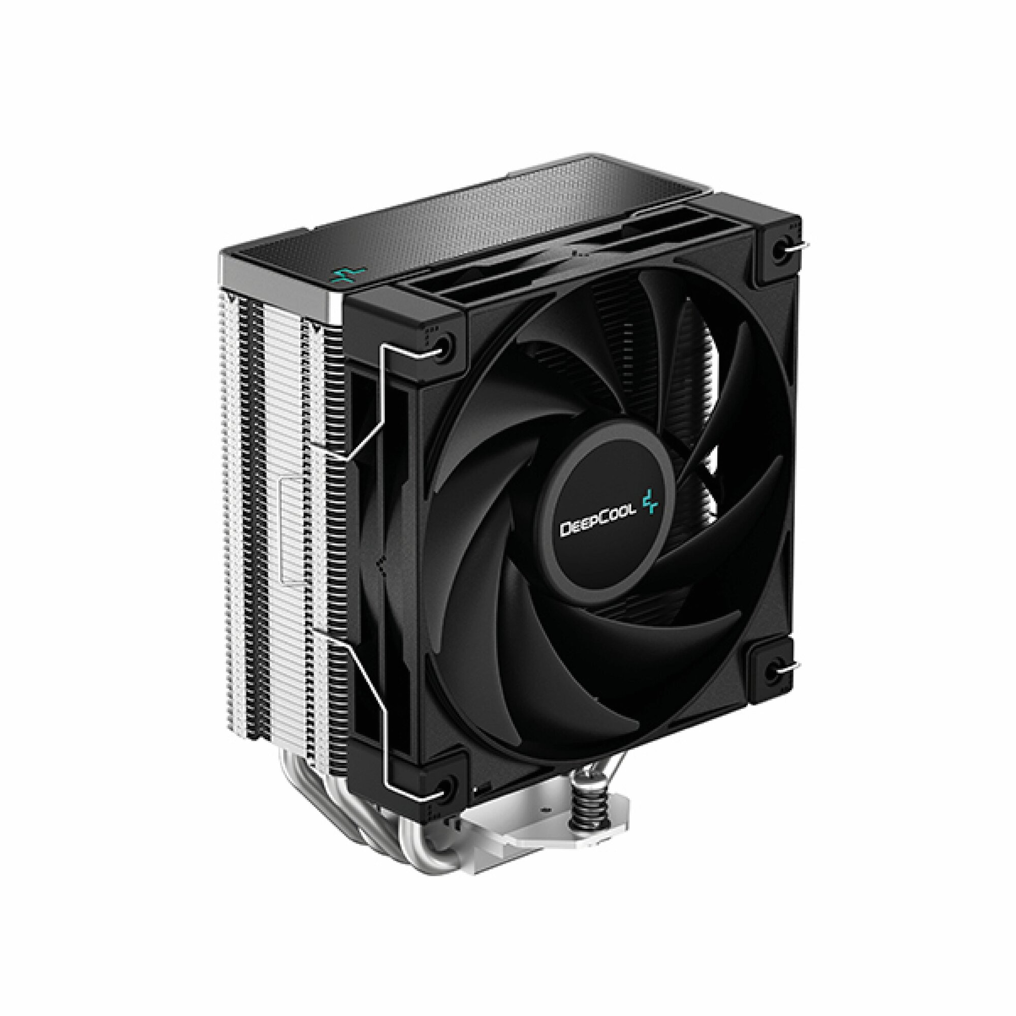 Кулер для процессора DEEPCOOL AK400 LGA1700/1200/115X/AM5/AM4 (TDP 260W, PWM, Fan 120mm, 4 тепл. трубки, черный)
