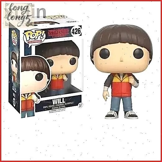 Фигурка Funko Pop Stranger Things Will Vinyl Figure, Бежевый - Will Byers