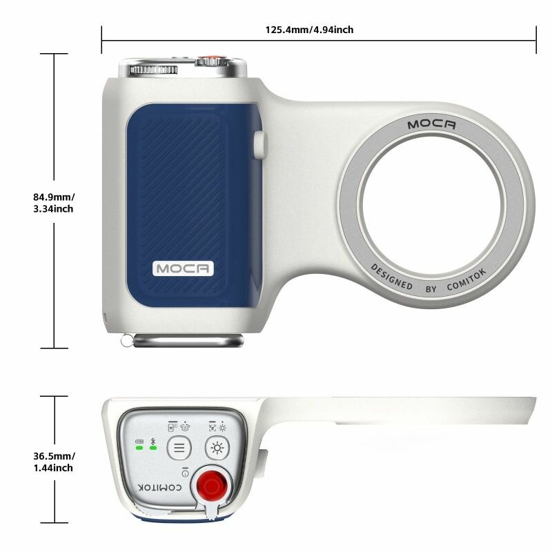 COMITOK MOCA Магнитный помощник для съемки с креплением MagSafe, С резьбой 1/4 для аксессуаров, Для iPhone 17/16/15 — фото 1