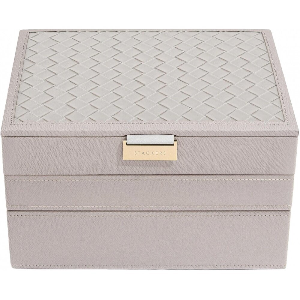 LC Designs 76936 Шкатулка для драгоценностей lc designs, 25х18х13.7 см, серая