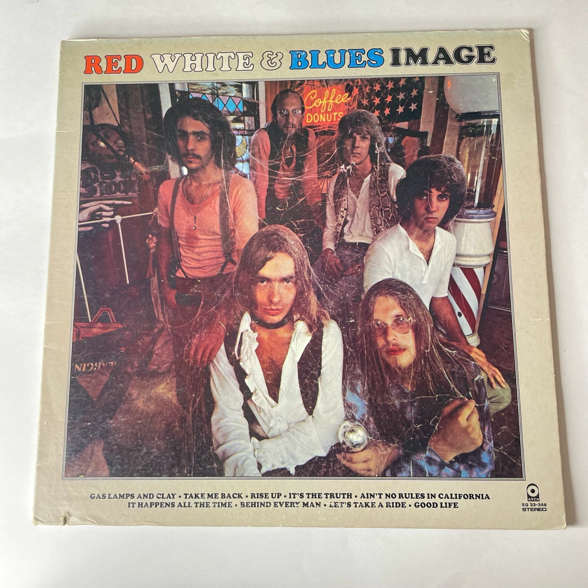 Винтажная виниловая пластинка LP Blues Image, Red White and Blues Image (США 1970)