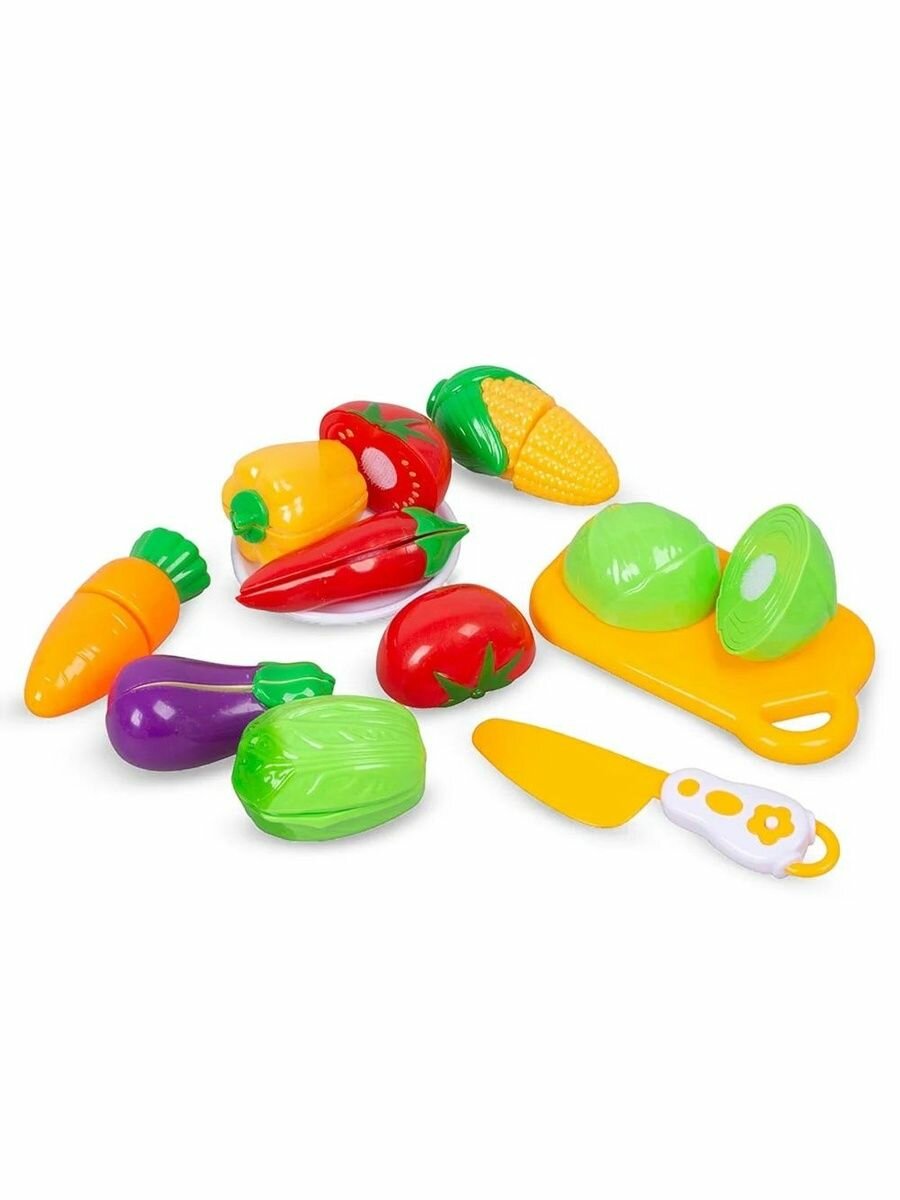 Игровой набор Овощи для резки на липучках