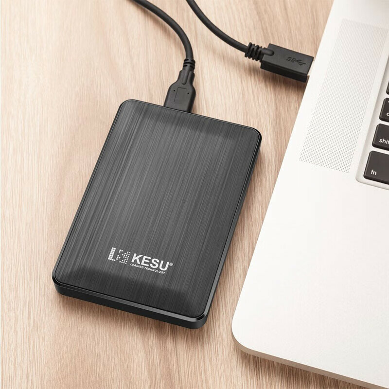 KESU Зашифрованный портативный жесткий диск 250 ГБ USB3.0 2.5 дюйма черный внешний накопитель Версия：K2518-Модный