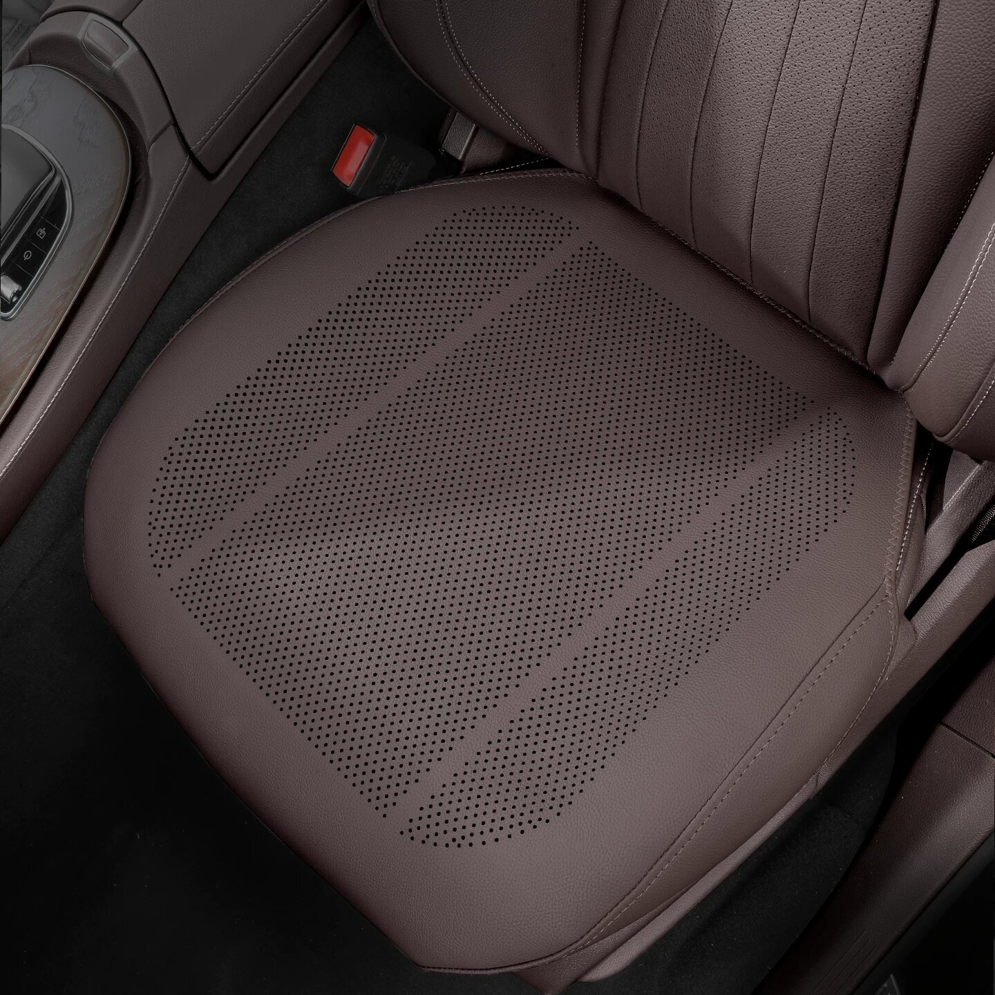 Toyota Перфорированные Дышащие Сиденья Передние Подушки Одна Штука, Мокко (1 Шт) - Летние Холодные Сиденья Автомобиля