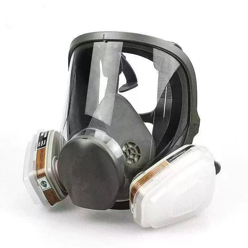 Маска полнолицевая 3М серия 6800 в комплекте с фильтрами 6001-ROMIKY