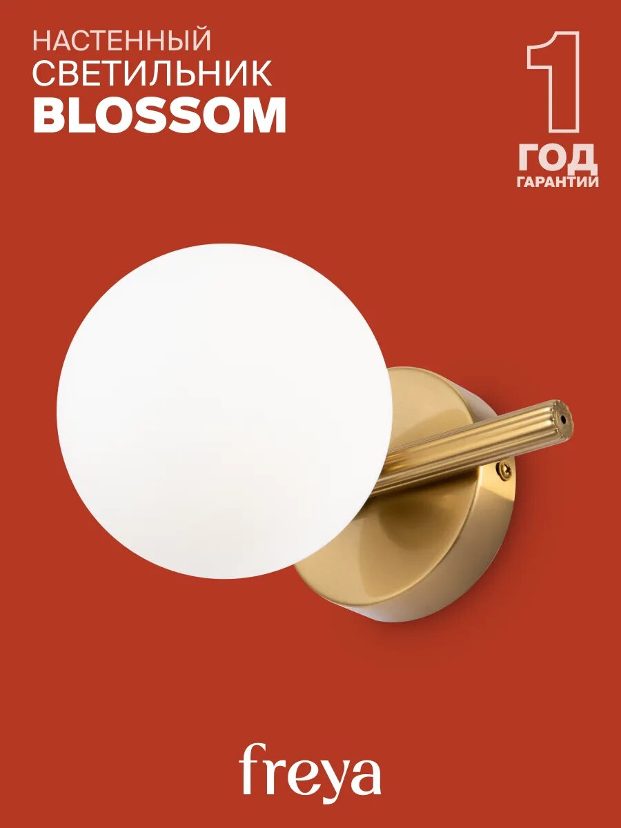 Настенный светильник Бра Freya FR5259WL-01BS Цоколь G9, 25W, IP 20