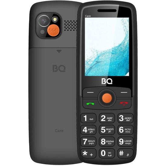 Мобильный телефон BQ 2459 Care Черный