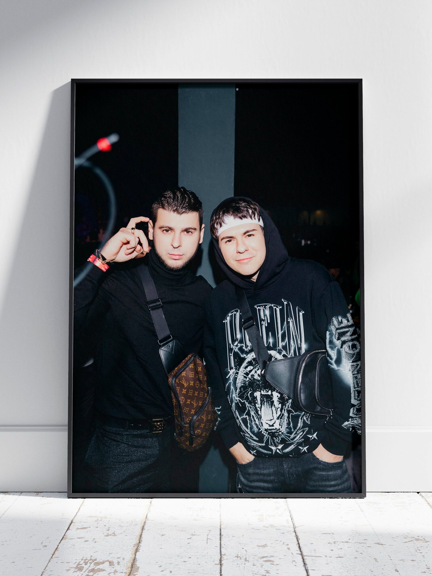 Плакат на стену для интерьера Братья Гаязовы (GAYAZOV BROTHER 1) - Постер по музыке и артисту формата A4 (21x30 см)