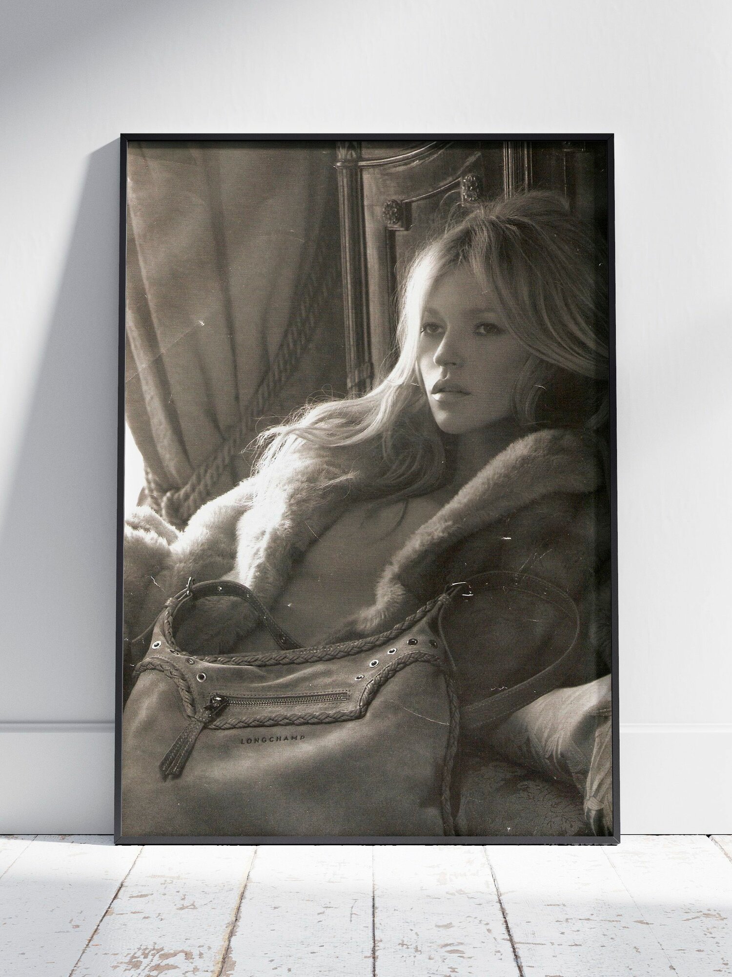 Плакат на стену для интерьера Кейт Мосс (Kate Moss 41) - Постер по модели, бренду и моде формата A4 (21x30 см)