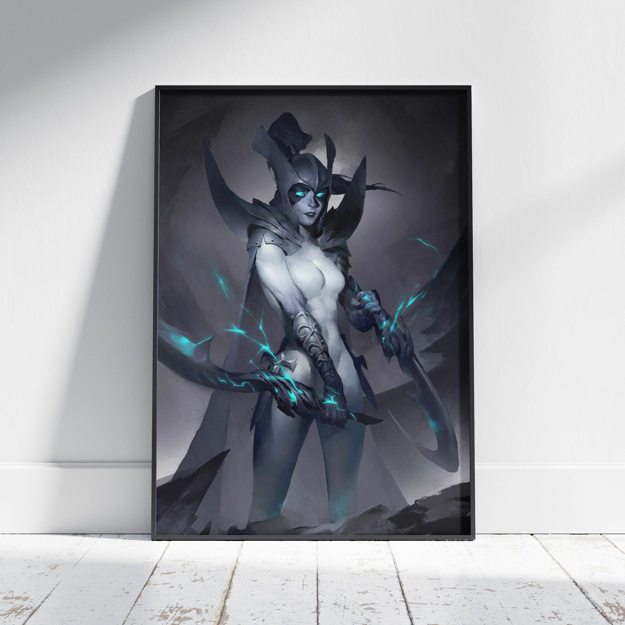 Плакат на стену для интерьера Dota 2 (Phantom Assasin 3) - Постер по игре формата A3 (30х42 см)