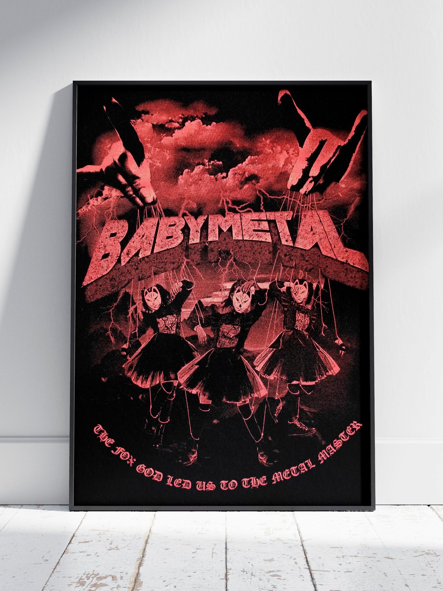 Плакат на стену для интерьера Бэйбиметал (BABYMETAL 7) - Постер по японской музыке и артисту J POP формата A4 (21x30 см)