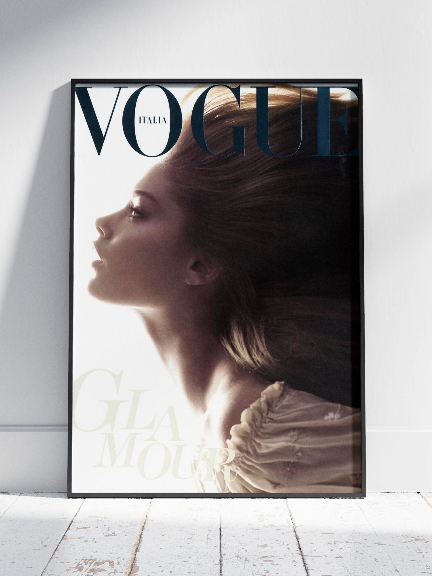 Плакат на стену для интерьера Даутцен Крёз (Doutzen Kroes 15) - Постер по модели, бренду и моде формата A4 (21x30 см)