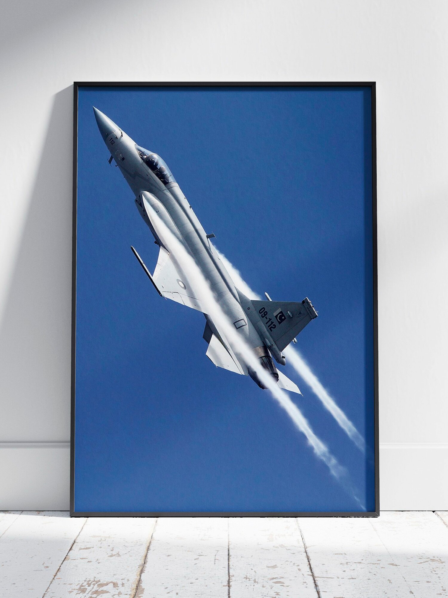 Плакат на стену для интерьера Техника и транспорт (JF 17 Тандер - JF 17 Thunder) - Постер по транспорту формата A4 (21x30 см)