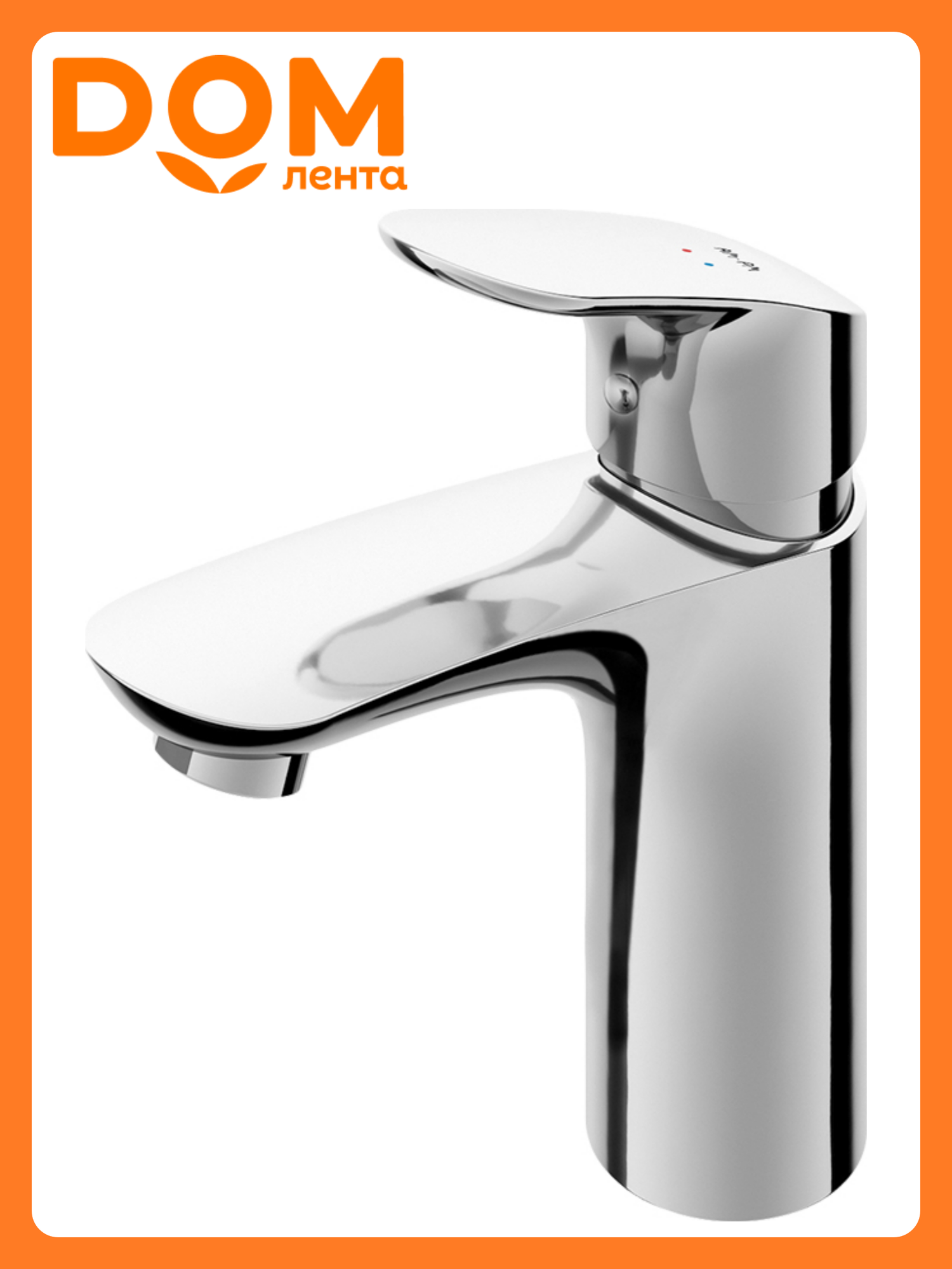 Смеситель для раковины AM.PM Like F8093000, латунь, покрытие хром